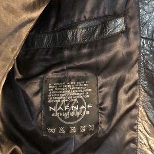NAF NAF | Jackets & Coats | Nafnaf Leather Jacket | Poshmark